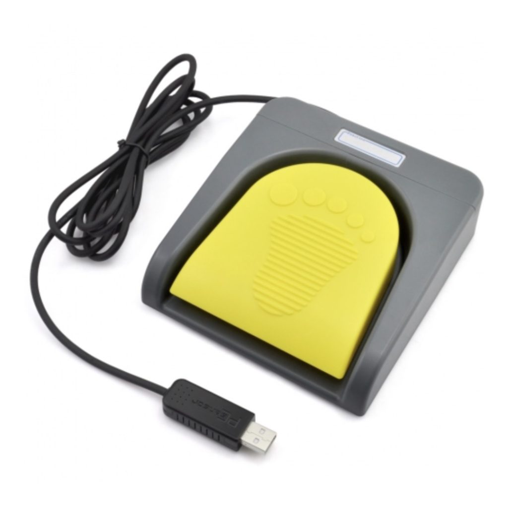 Foot pedal controllers - Media Cymru